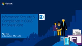 St. Louis SharePoint User Group - Security and Compliance in O365 for ...