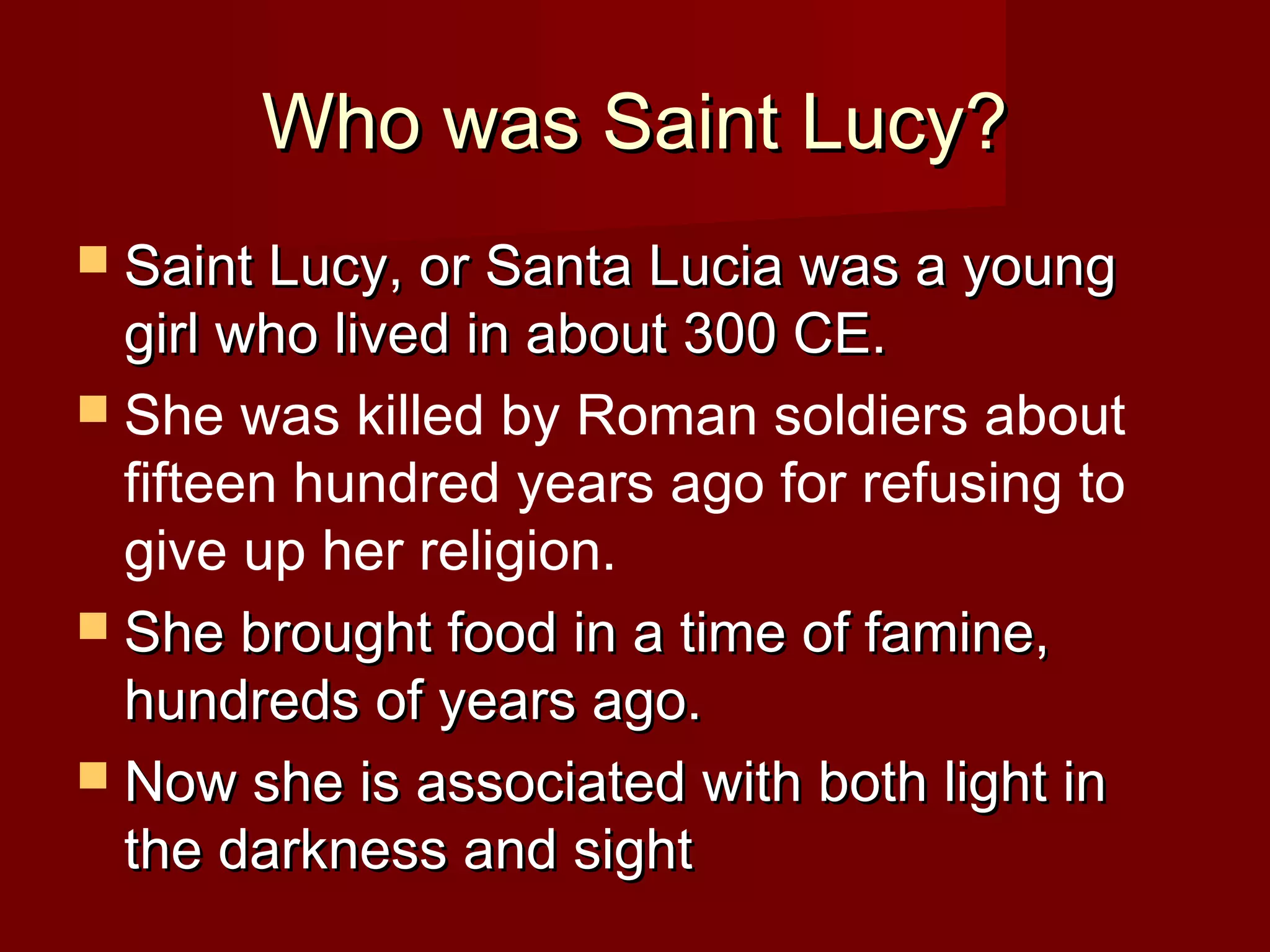 St lucy’s day_in_sweden2 | PPT