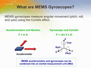 Yaw-rate Gyroscopes | PPT