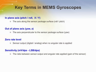 Yaw-rate Gyroscopes | PPT