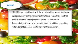 HOPCOM'S ppt presented by shrikantha | PPTX