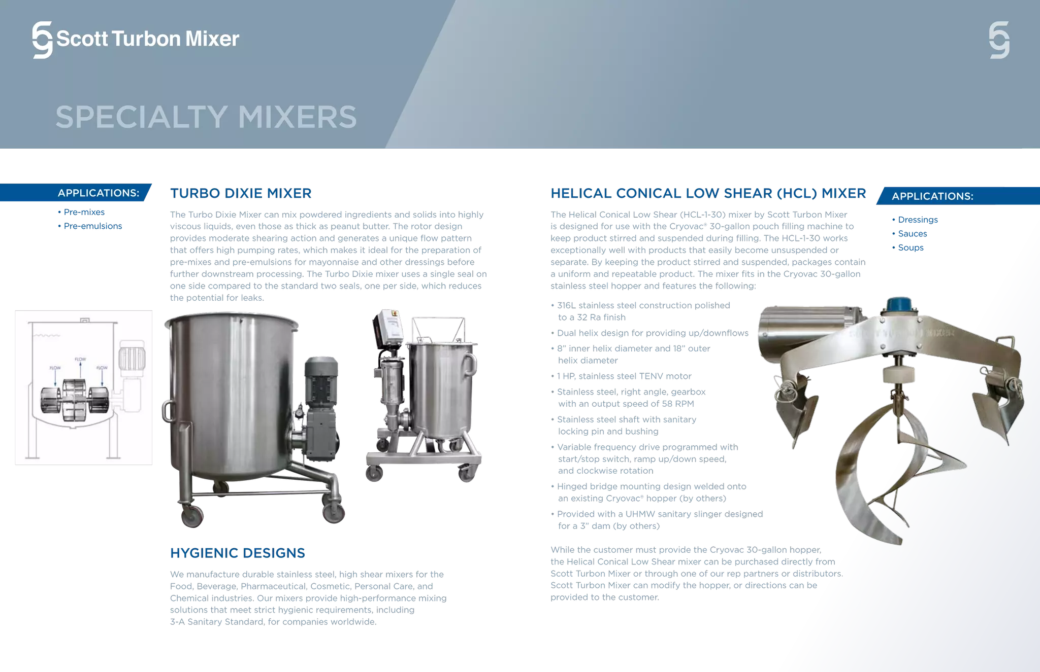 Scott Turbon Mixers | PDF