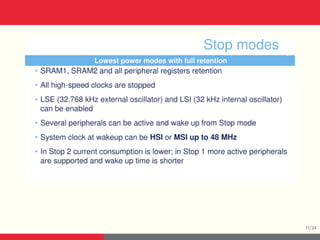 STM32L4 Architecture and Operating Modes | PDF