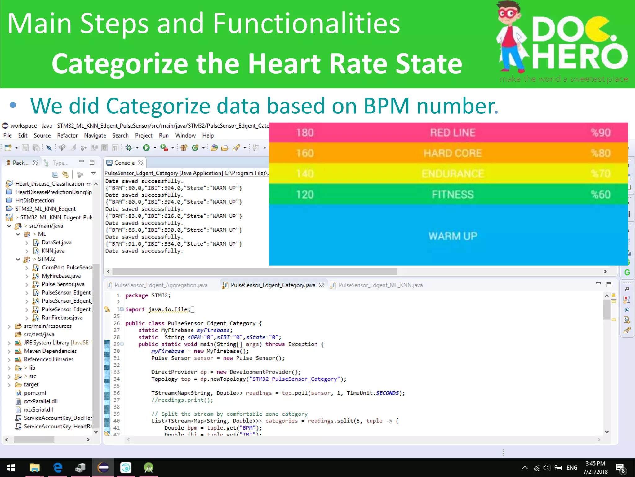 Machine Learning and Apache Edgent with STM32F401 to Firebase | PPTX