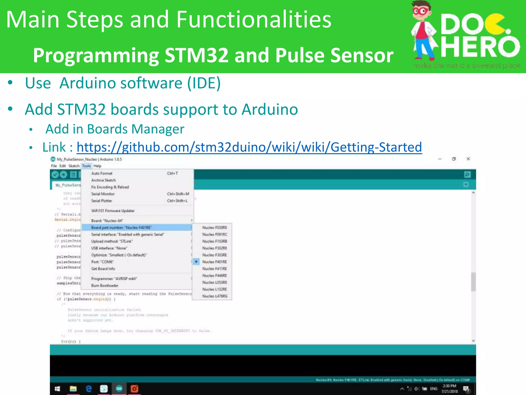 Machine Learning and Apache Edgent with STM32F401 to Firebase | PPTX