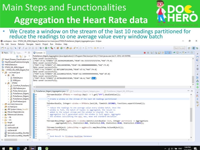 Machine Learning and Apache Edgent with STM32F401 to Firebase | PPTX