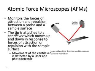 Scanning Tunneling Microscope and Atomic Tunneling Microscope | PPTX
