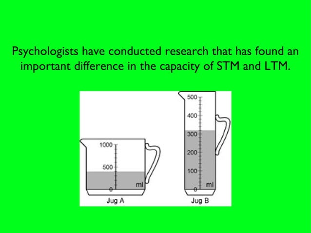 STM and LTM: Capacity and Encoding | PPT