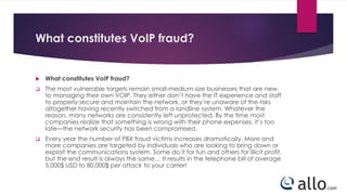 Protect your IPPBX against VOIP attacks | PPTX