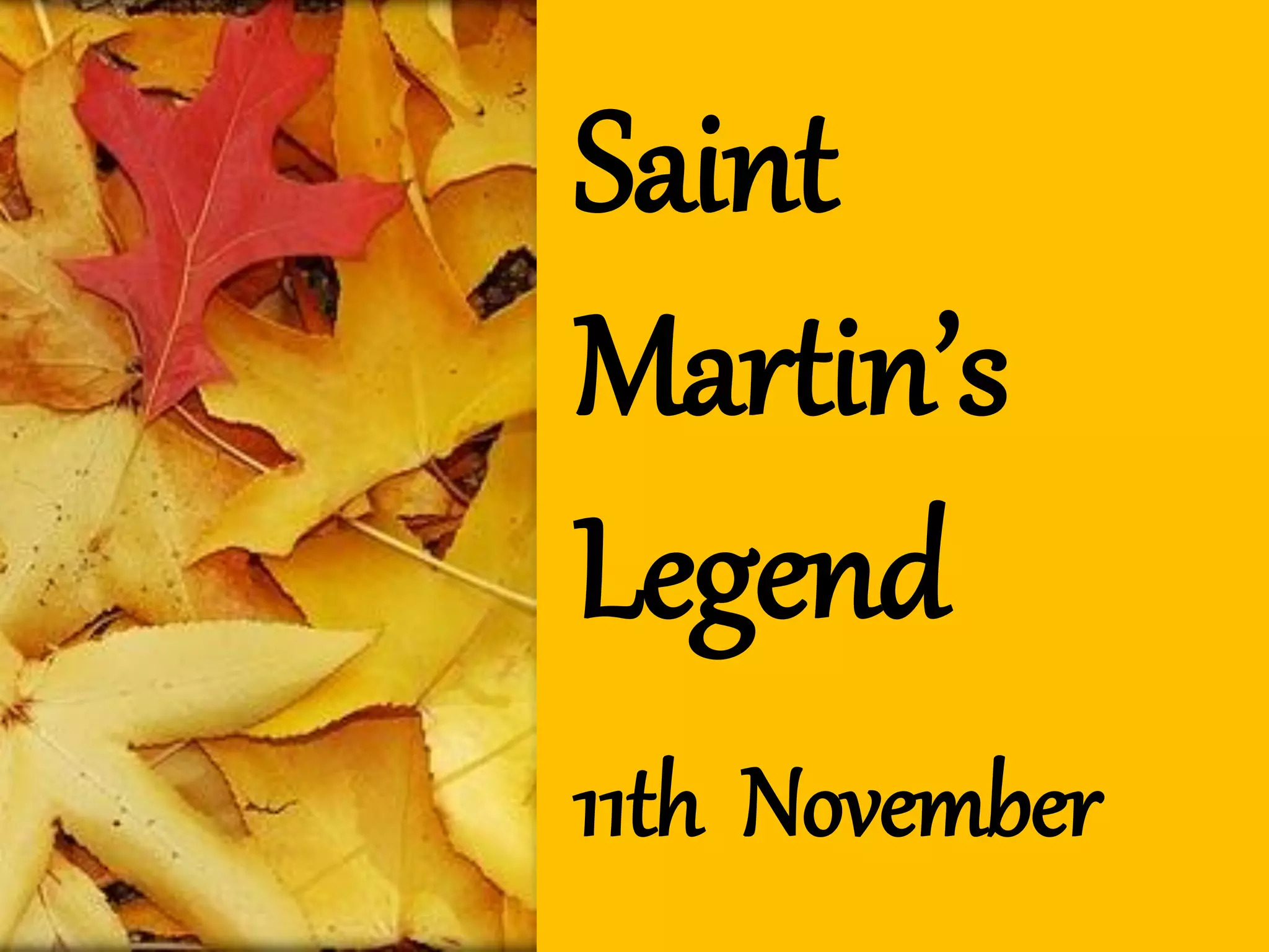 St martin legend.presentation | PDF