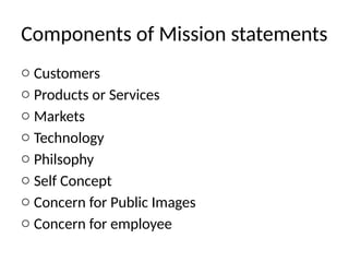 ST MGTUnit 2.ppt mission and vission roll | PPT
