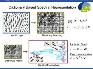 Sparsity Based Spectral Embedding: Application to Multi-Atlas Echocardiography Segmentation | PPT