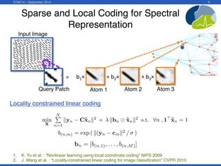 Sparsity Based Spectral Embedding: Application to Multi-Atlas Echocardiography Segmentation | PPT