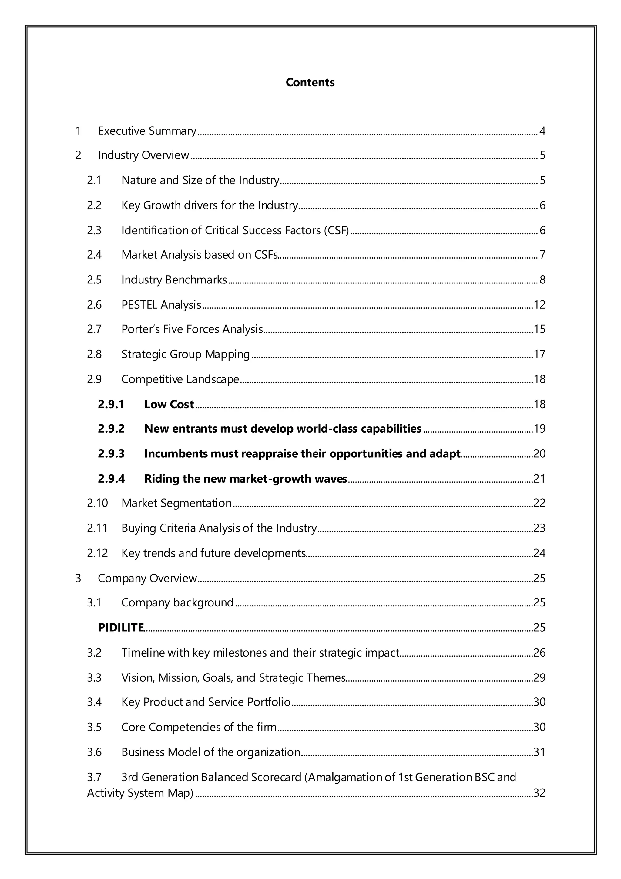 Stm pidilite group2_section_b | DOCX | Manufacturing Industry | Industries