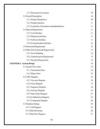 SPORT TOURNAMENT MANAGMENT SYSTEM (STMS) | PDF