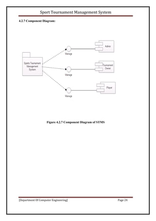 SPORT TOURNAMENT MANAGMENT SYSTEM (STMS) | PDF