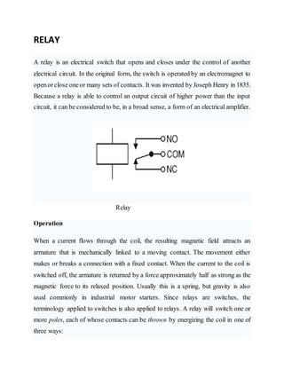 Simple Automatic Water Level Controller | DOCX
