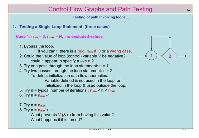 Flow graphs and Path testing,path predicates and achievable paths | PPT