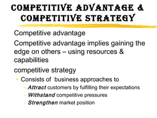 Strategic management unit-II | PPT | Business Administration | Business