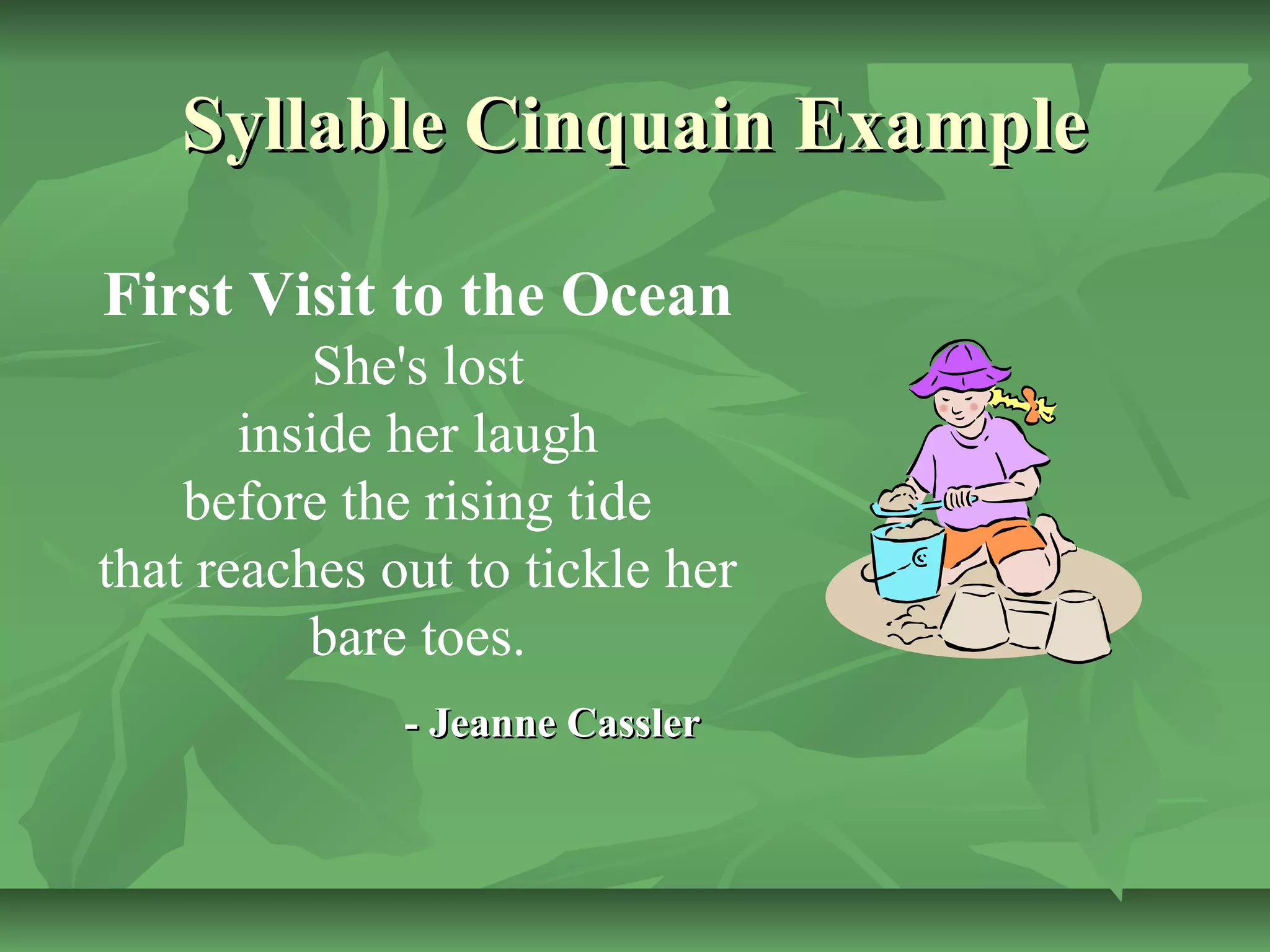 Traditional Forms of Poetry | PPT
