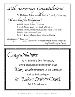 25th Anniversary Commemorative Booklet | PDF