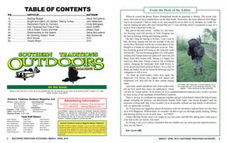 Southern Traditions Outdoors - March- April 2015 | PDF