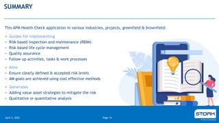 Webinar | Asset Management Health Check | PPTX