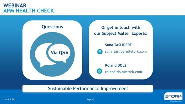 Webinar | Asset Management Health Check | PPTX