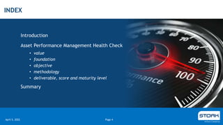 Webinar | Asset Management Health Check | PPTX