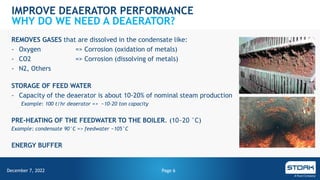 Webinar | Improve Deaerator performance | PPT
