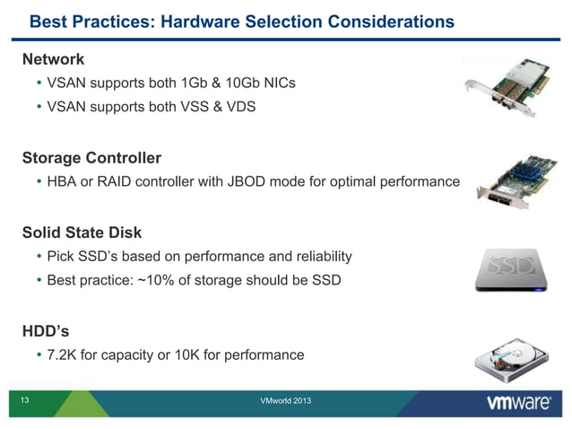 VMworld 2013: VMware Virtual SAN Technical Best Practices | PDF