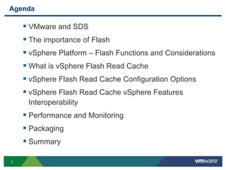 VMworld 2013: vSphere Flash Read Cache Technical Overview | PDF