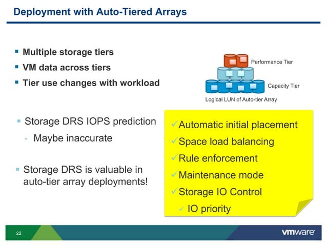 VMworld 2013: Storage DRS: Deep Dive and Best Practices to Suit Your Storage Environments | PDF