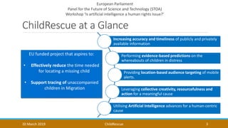 ChildRescue: An A.I.-based platform for tracing missing children and ...