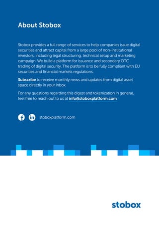 Stobox digest, October 2019 | PDF