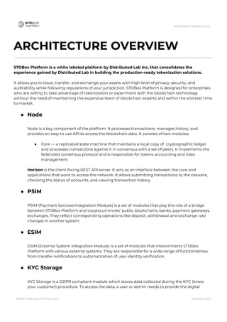 STOBOX INC. | PROSPECTUS | PDF