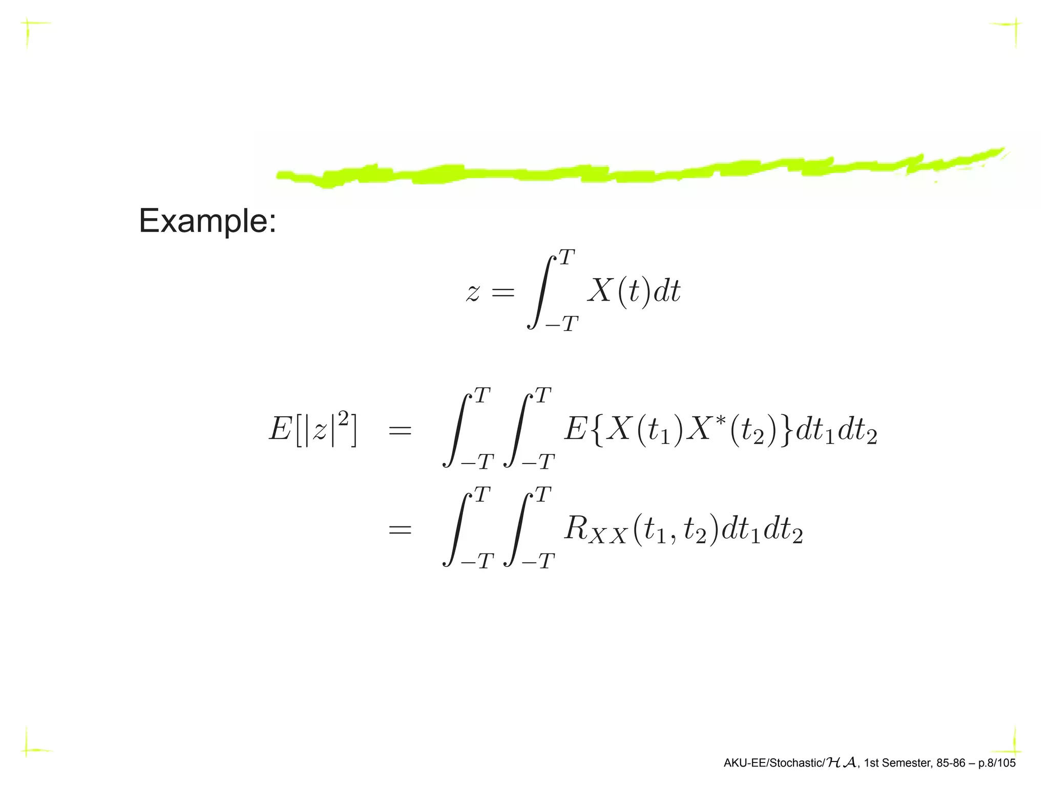 Stochastic Processes - part 1 | PDF