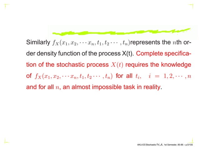 Stochastic Processes - part 1 | PDF