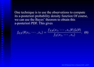 Stochastic Processes - part 6 | PPT
