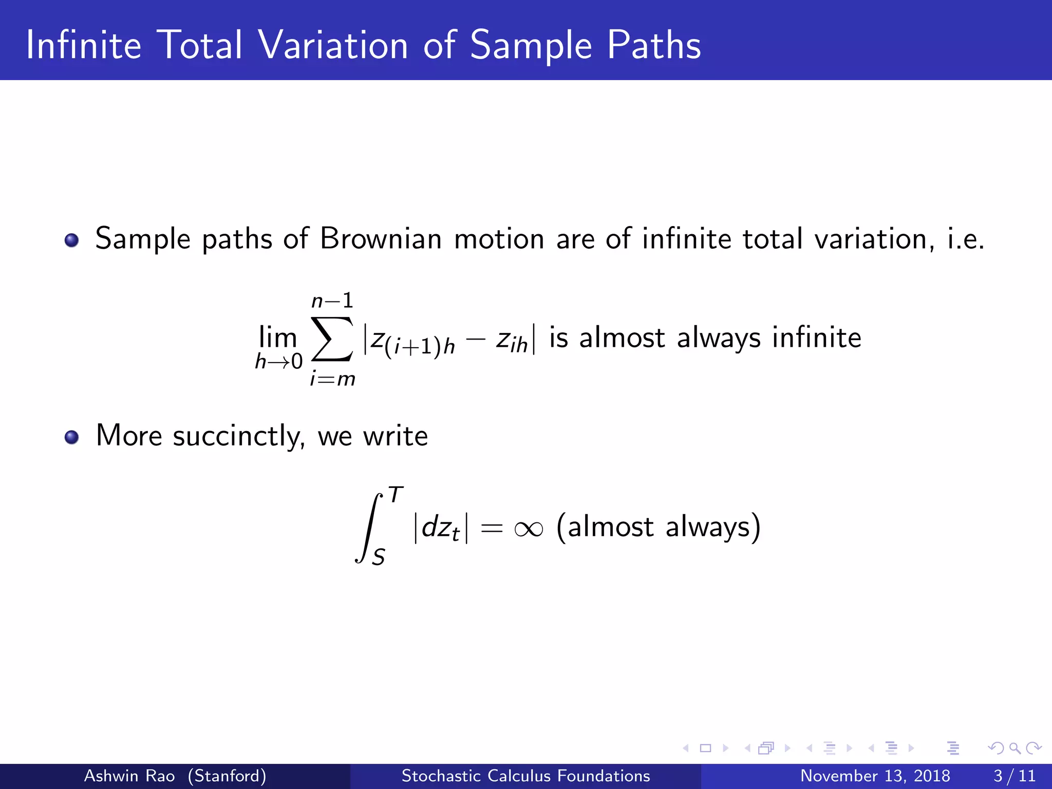 Overview Of Stochastic Calculus Foundations Pdf Physics Science