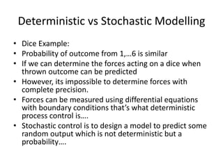 Stochastic control | PPTX | Physics | Science