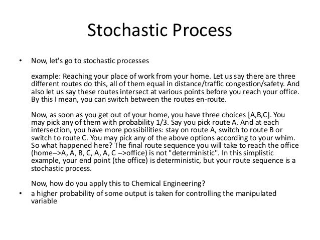 Stochastic Control