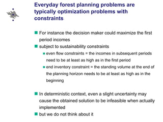 Stochastic iufro kangas | PPTX