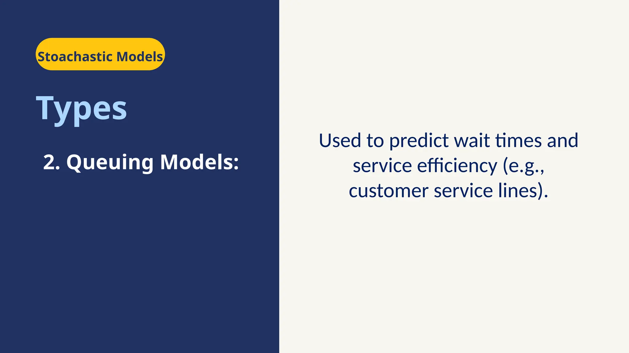 stochastic models in operational research | PPTX | Technology Industry | Industries