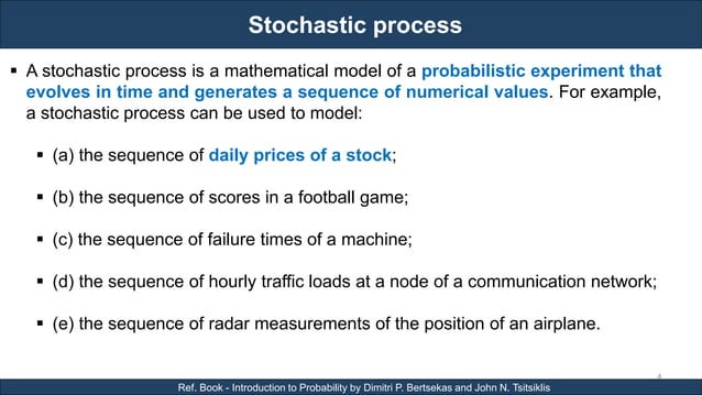 Stochastic Process and its Applications. | PPTX | Physics | Science