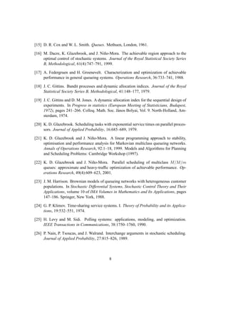 Stochastic scheduling | PDF | Computing | Technology & Computing