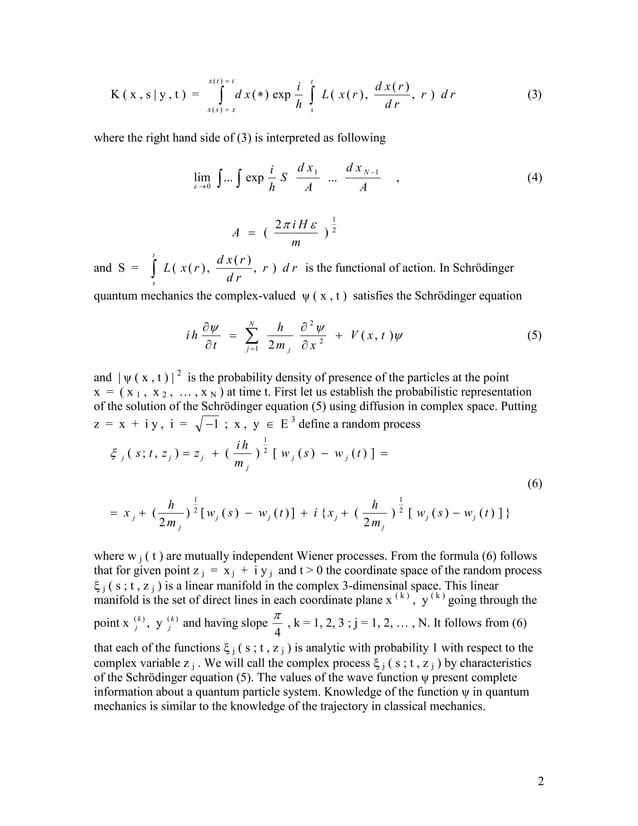 Stochastic Schrödinger Equations Pdf