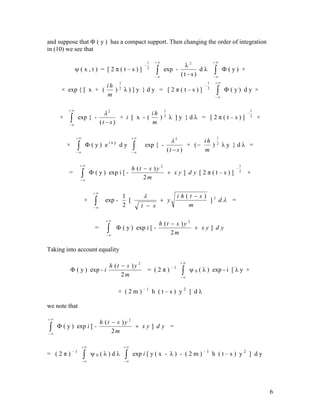 Stochastic Schrödinger equations | PDF