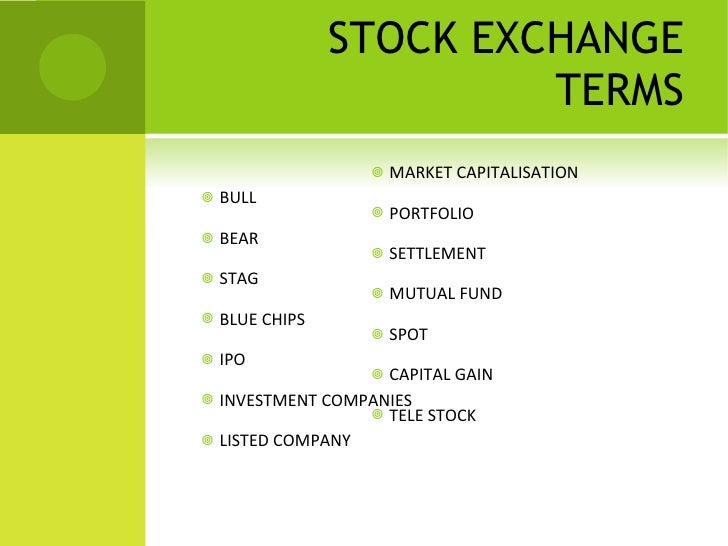 Stock Exchange