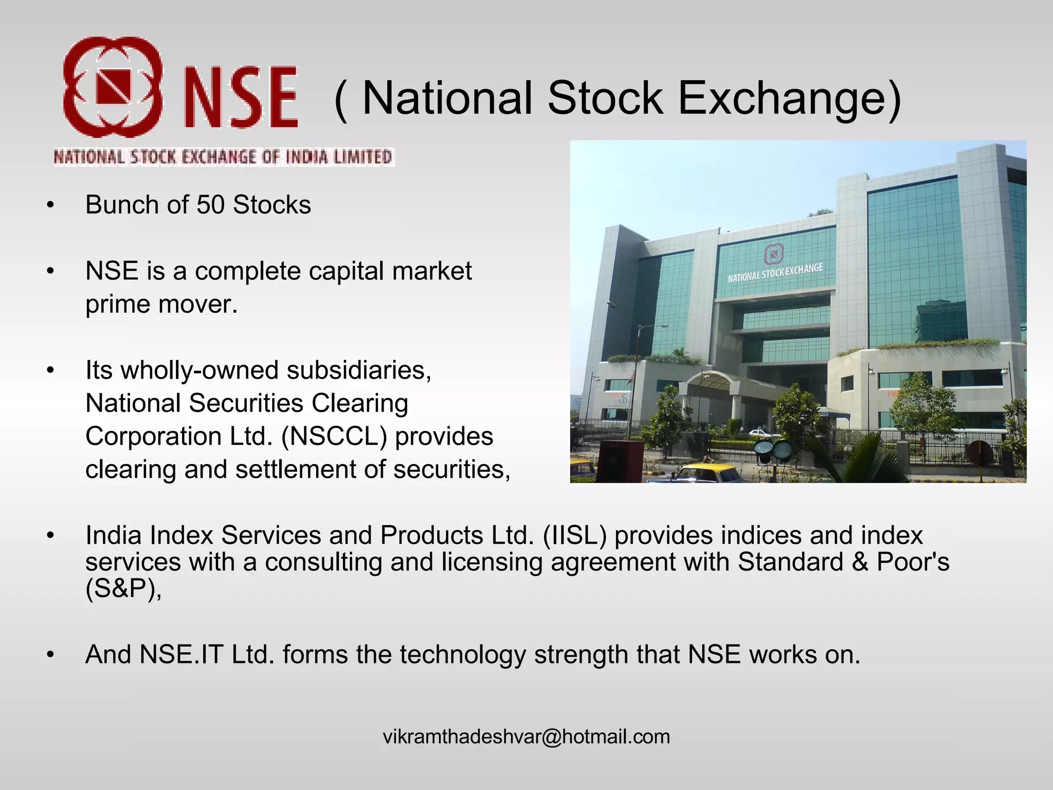 Stock Exchange Reforms In India | PPT